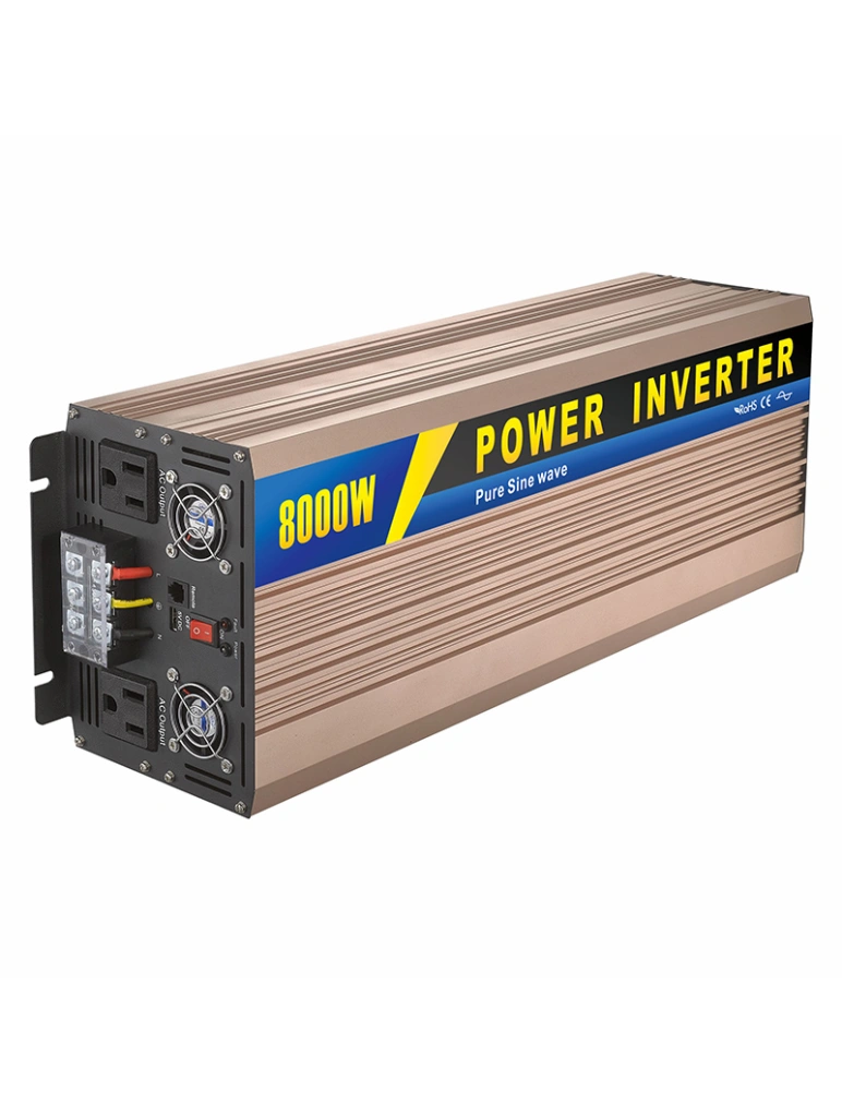 8000w 8kw Pure Sine Wave Inverter Solar Power Inverter 24vdc To 220vac